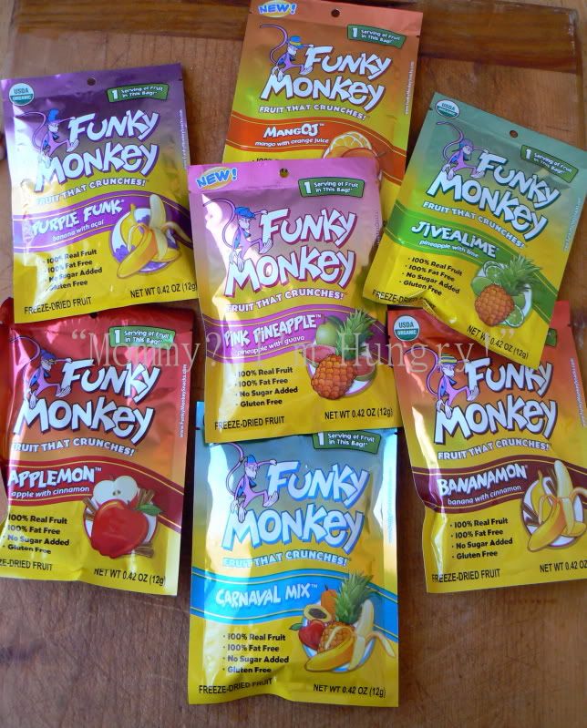 MIH Product Reviews & Giveaways: Funky Monkey Snacks Review